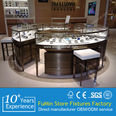 shop counter design  jewelry showcases supplier