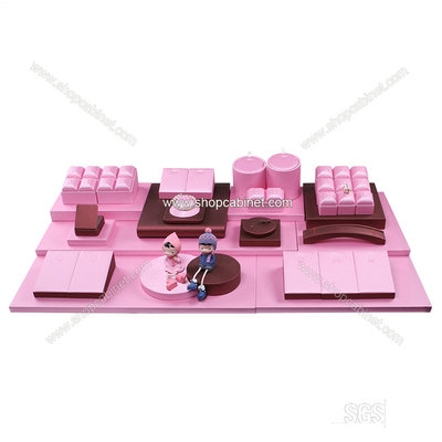 acrylic square jewelry showcase props supplier