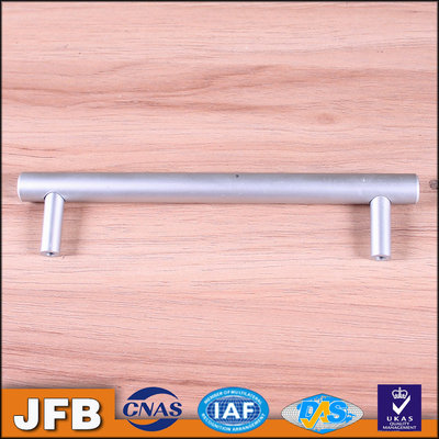 ITEM 4406 CC128mm foggy silver Aluminum customized various colours finished furniture cabinet door pull handles supplier