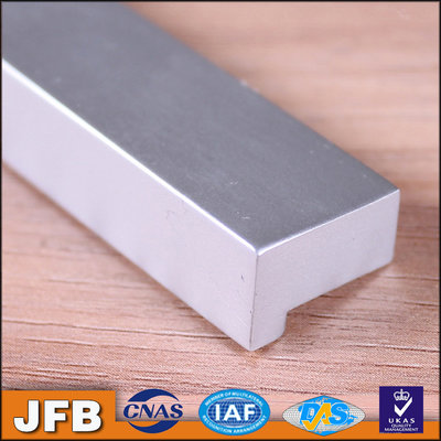 ITEM E09 CC128mm foggy silver customized ALUMINUM kitchen cabinet cabinet door pull handles supplier