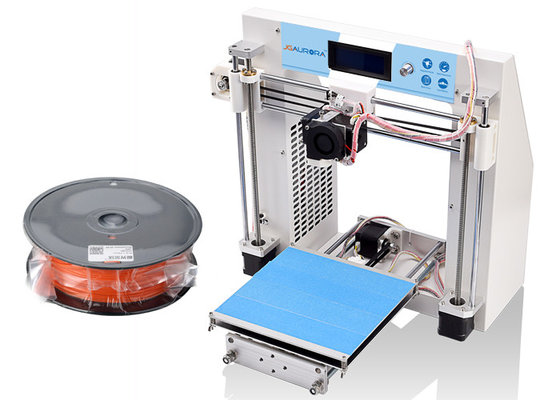 Desk Top 3D Printer Machine , Metal White 3D Printer RepRap Prusa I3