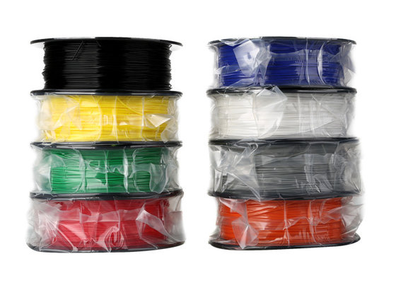 Recycled PLA 3D Printer Filament 1.75mm Eco - Friendly With No Bubble