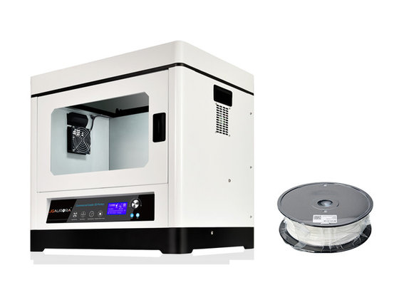 White Portable FDM 3D Printer Filament PLA 1.75mm High Resolution