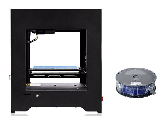 High Precision 3D Printer Machine , FDM Black Big Single Extruder 3D Printer