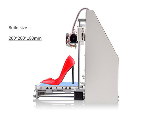 1.75mm PLA Filament Auto Leveling 3D Printer For School , 3D Metal Printing Machine