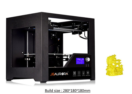 High Precision 3D Printing Machine , Aluminum Hotbed 3D Printer Cura Software