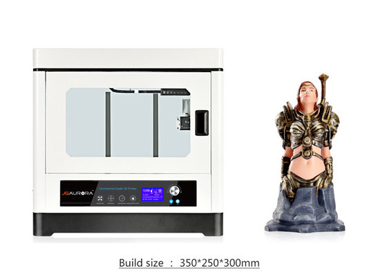 Aluminum Heating Bed Desktop 3D Printer , PLA ABS Filament 1.75mm 3D Printer Machine