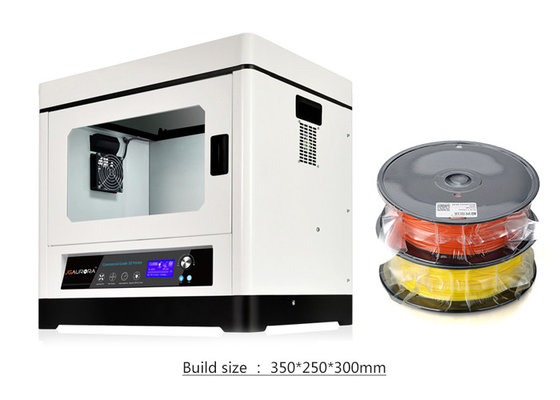 Cura Software Metal Casting 3D Printer Industrial Grade with Dual Feeding Motor