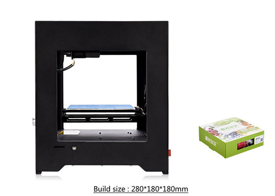 Educational Desktop 3D Printer , ABS Filament 1.75mm 3D Printer Machine