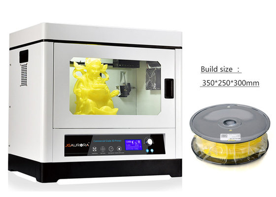 1.75mm PLA Filament 3D Printing Machine , Cura Software Rapid Prototype 3D Printer