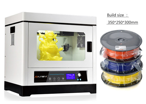 White Fused Deposition Modeling 3D Printing 3D Printer Desktop Metal Frame