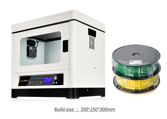 Single Nozzle Flexible 3D Printing Machine , Metal Frame Industrial Grade 3D Printer