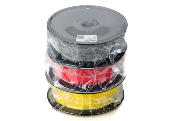 Flexible Recycled ABS 3D Printer Filament 1.75mm Smooth Low Shrinkage
