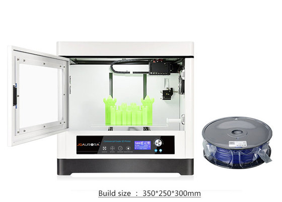 High Precision Commercial 3D Printer , White Fused Deposition Modeling 3D Printing Machine