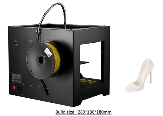 Student High Precision 3D Printer , 1.75 mm Nozzle Rapid Prototype 3D Printer Machine