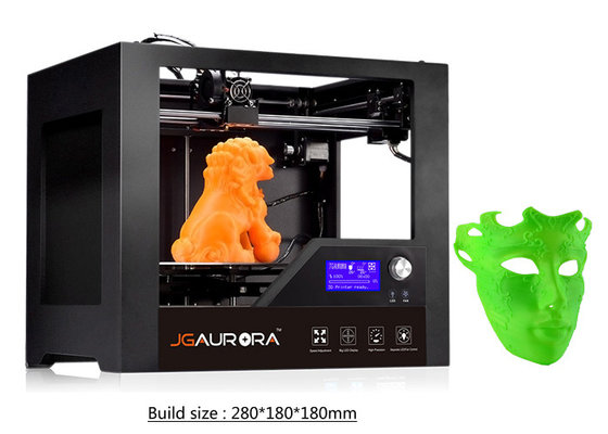Educational Metal Rapid Prototyping 3D Printer Single Extruder 1.75mm Desktop