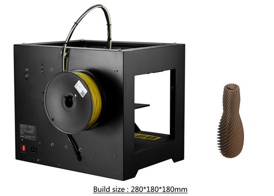 Aluminum Hotbed Precise 3D Printer Desktop Rapid Prototyping In School