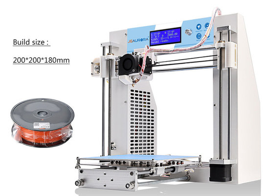 Office Digital Rapid Prototyping 3D Printer PLA Filament Metal Frame
