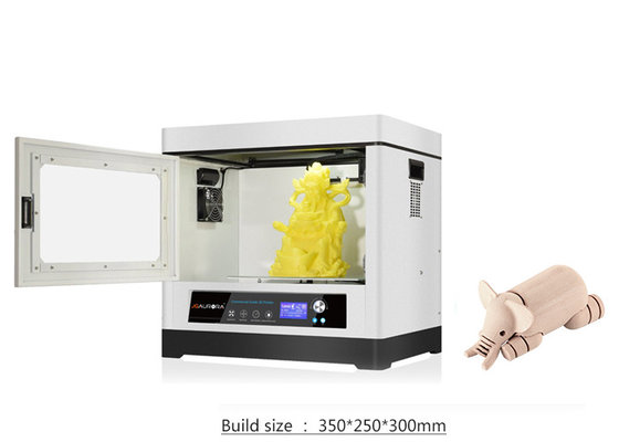 High Accuracy Rapid Prototyping 3D Printer , White Desktop 3D Printing 3D Printer