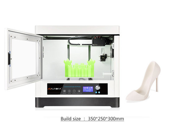 Heated Bed Rapid Prototyping 3D Printer , Commercial Grade Precision 3D Printer Machine