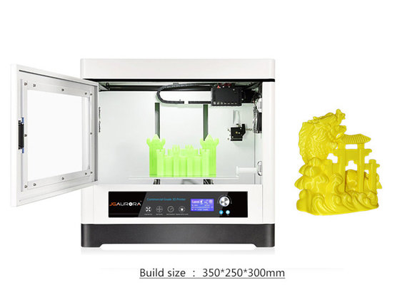 Heated Bed Rapid Prototyping 3D Printer , Commercial Grade Precision 3D Printer Machine