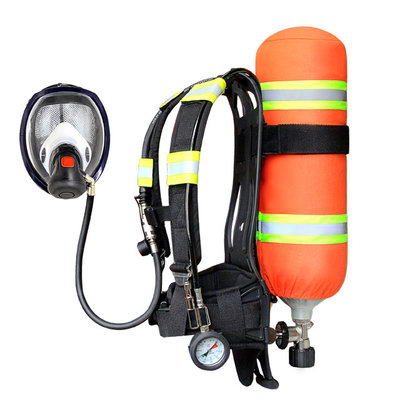 300bar 6.8L Positive High Pressure Carbon Fiber Cylinder SCBA Self-Contained Breathing Apparatus For Sale supplier
