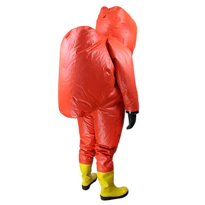 PVC Heavy type safety coverall chemical protective clothing supplier