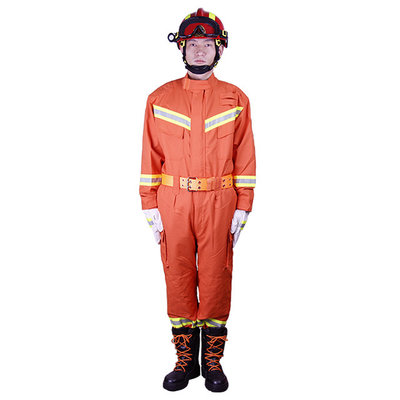 anti fire fighting protective fire retardant fire fighting rescue suit clothing supplier