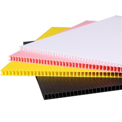 4x8 Custom Corrugated Hollow PP Plate Sheet/Clear Plastic for Packaging