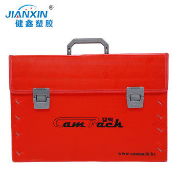 Exclusive Custom Waterproof Corrugated Plastic Briefcase/Box