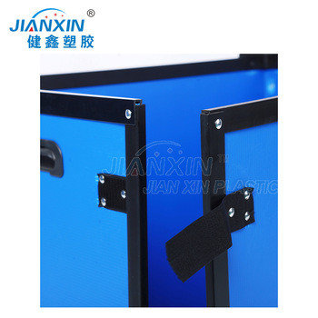 Foldable Durable Environment-friendly Corrugated Plastic Box for Packaging