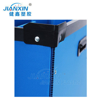 Foldable Durable Environment-friendly Corrugated Plastic Box for Packaging