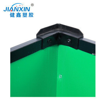 Custom Size /PP Plastic Sheeting Box /Tall Plastic Storage Green Boxes