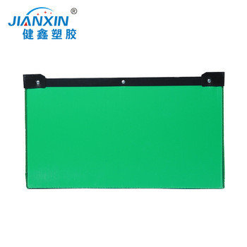 Custom Size /PP Plastic Sheeting Box /Tall Plastic Storage Green Boxes