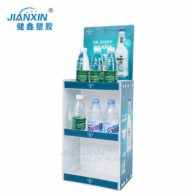 Light Weight / Retail PP Rack UV Printing /Corrugated Plastic Display Stand