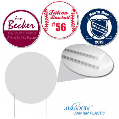 Colorful Advertising / Silk-screen Printing /Corrugated Plastic Signs Walmart
