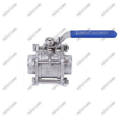 Butt welded 3 PCS Ball valve