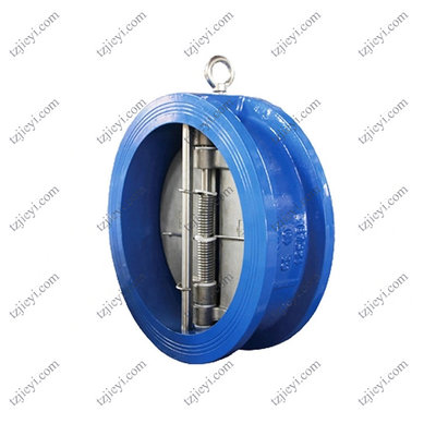PN16 double disc butterfly type wafer check valve