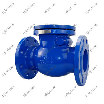 Standard natural gas cast iron swing check valve ANSI 150 flange connection