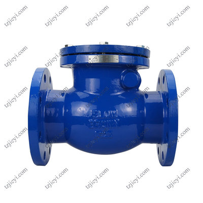 Standard natural gas cast iron swing check valve ANSI 150 flange connection