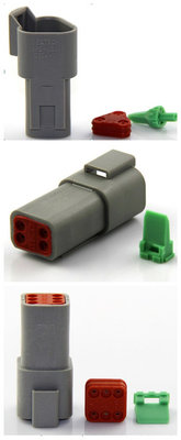 Deutsch auto connector DT04-3P 4P 6P 8P 12P&amp;DT06-3S 4S 6S 8S 12S