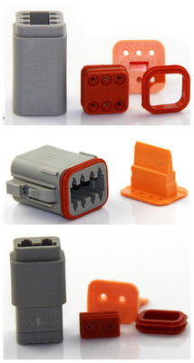 Deutsch auto connector DT04-3P 4P 6P 8P 12P&amp;DT06-3S 4S 6S 8S 12S