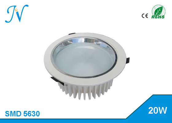 Large Retrofitting 20w Commercial Led Recessed Downlights For Bathrooms