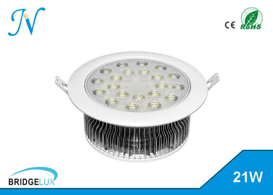 Downlight δροσερό άσπρο 7000K των συμπαγών 21W τοποθετημένο οδηγήσεων για τον εσωτερικό φωτισμό
