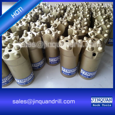 11 Degree Tapered Button Bit 7 Ballistic Buttons 32mm 34mm 36mm 38mm 42mm Knock Off Bit