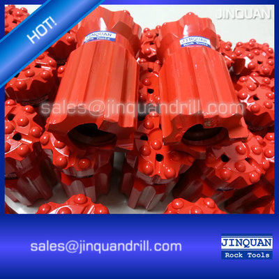 T38 thread 89mm drop center, retract button bits