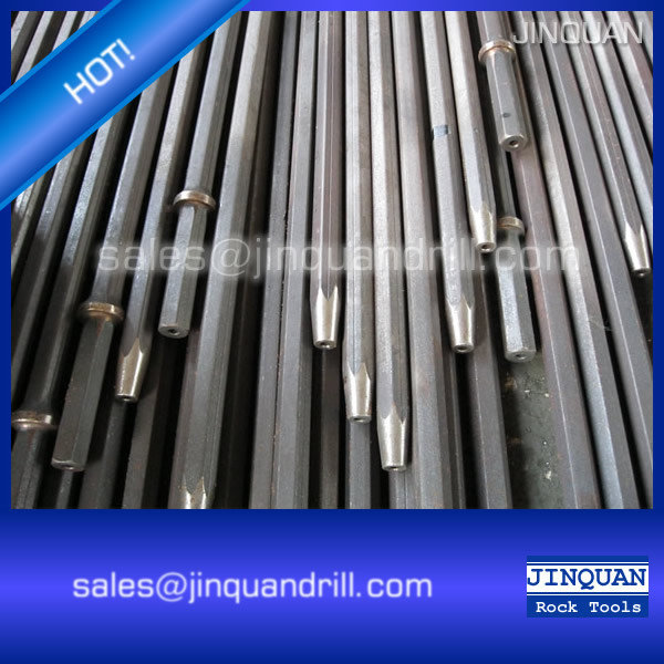small hole mining rock drilling tools hex hollow 6 7 11 12 degree tapered drill steel rod