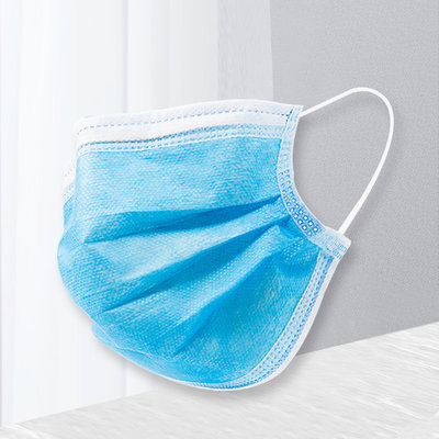 Nylon / Cotton Earloop Medical Mask , Disposable Medical Mask EO Sterile