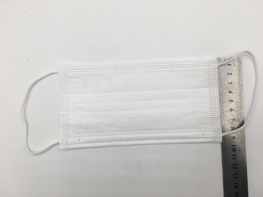 Excellent Pollution Filtration Disposable Surgical Mask , Adult Surgical Mouth Mask
