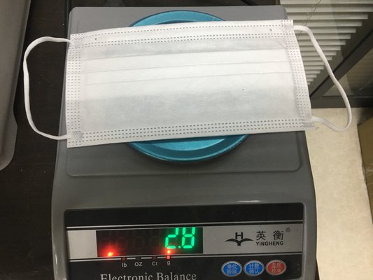 Excellent Pollution Filtration Disposable Surgical Mask , Adult Surgical Mouth Mask